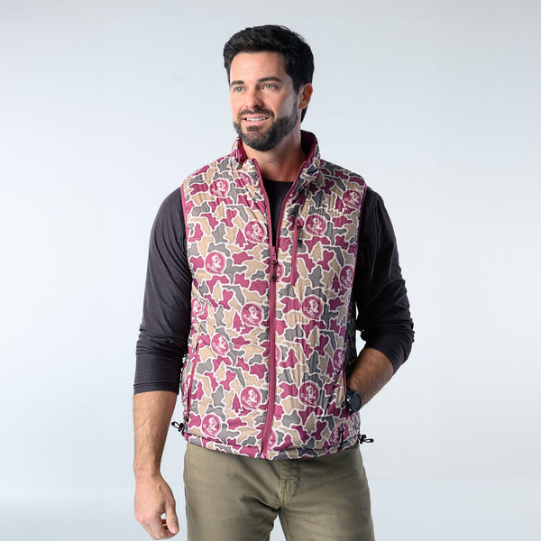 Florida State Camo - Reversible Vest - Amigo Provisions Company