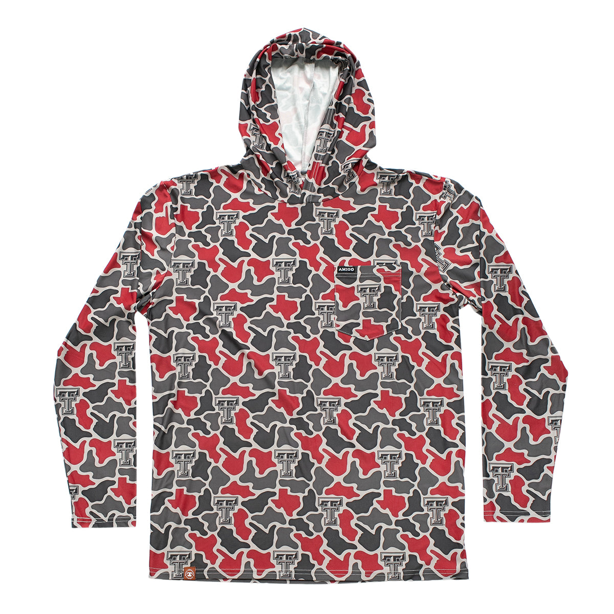 Texas Tech Camo - Sol Series Hoodie - Amigo Provisions Company