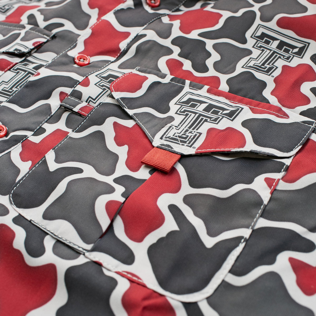 Texas Tech Camo - Frio Tech Shirt - Amigo Provisions Company