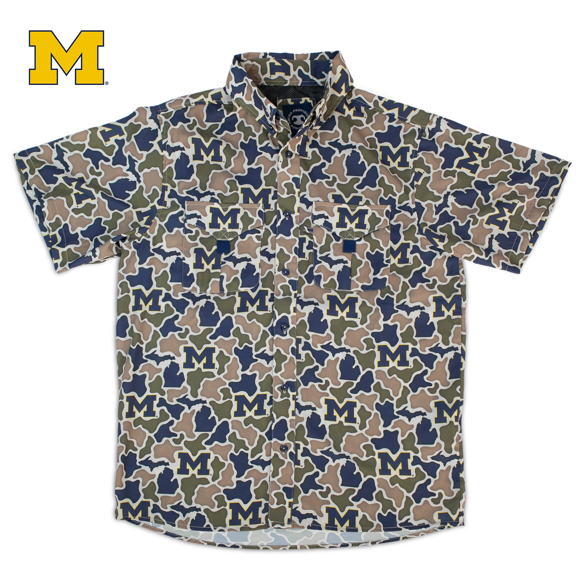 Michigan Camo - Frio Tech Shirt - Amigo Provisions Company