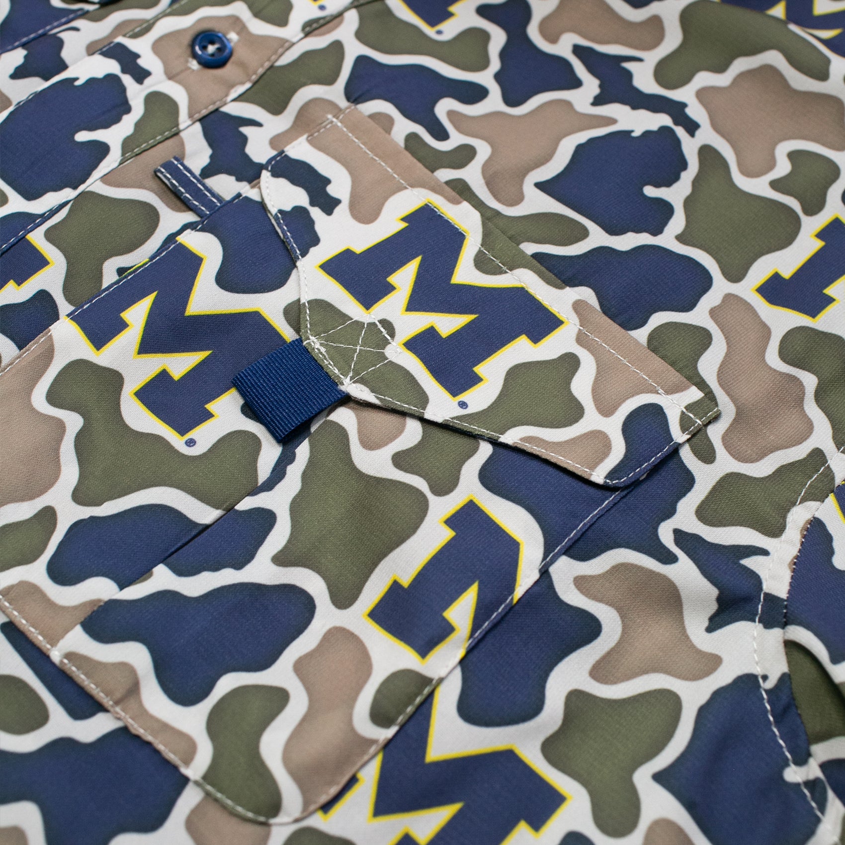 Michigan Camo - Frio Tech Shirt - Amigo Provisions Company