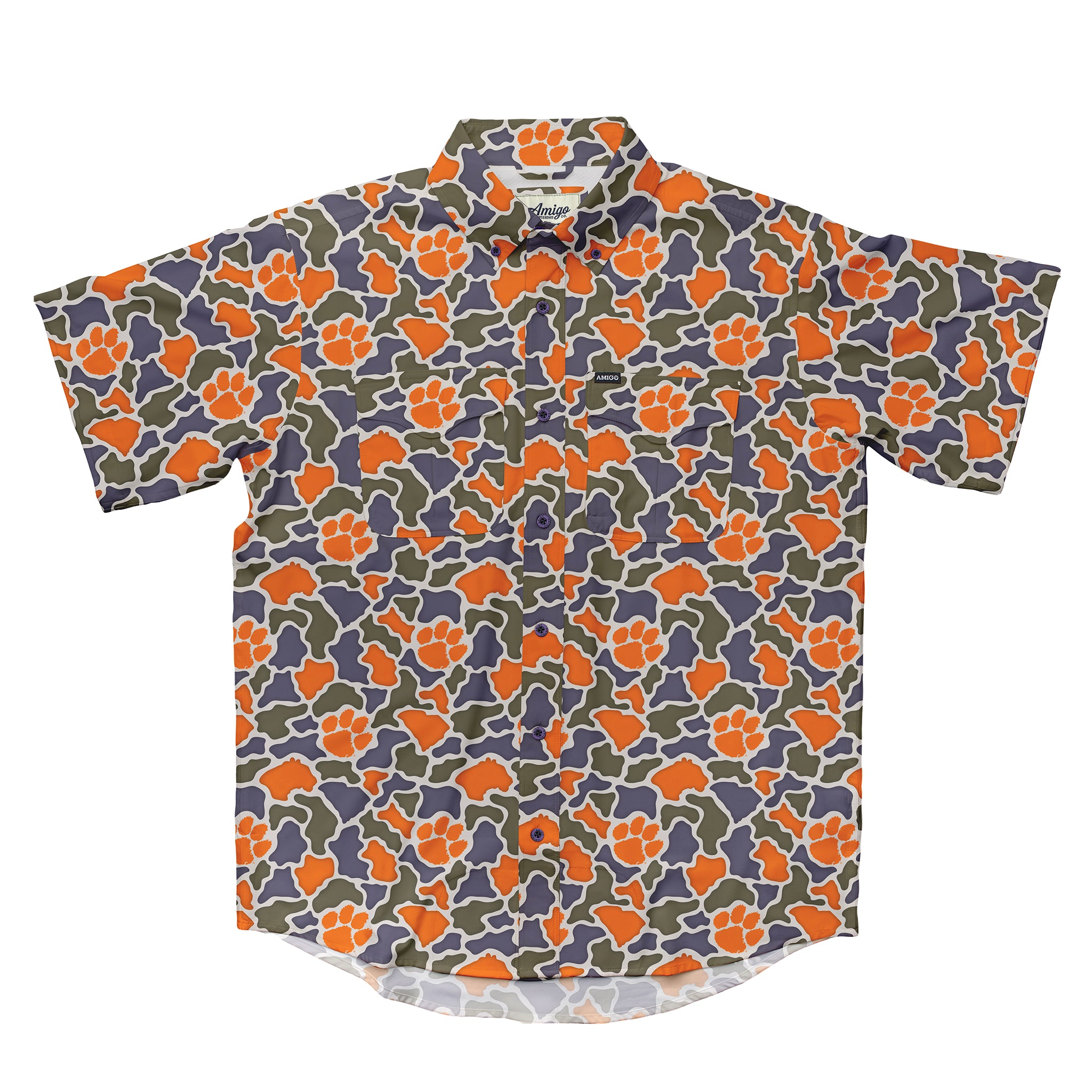 Clemson Tigers Camo Primero SS Shirt – Amigo Provisions Company