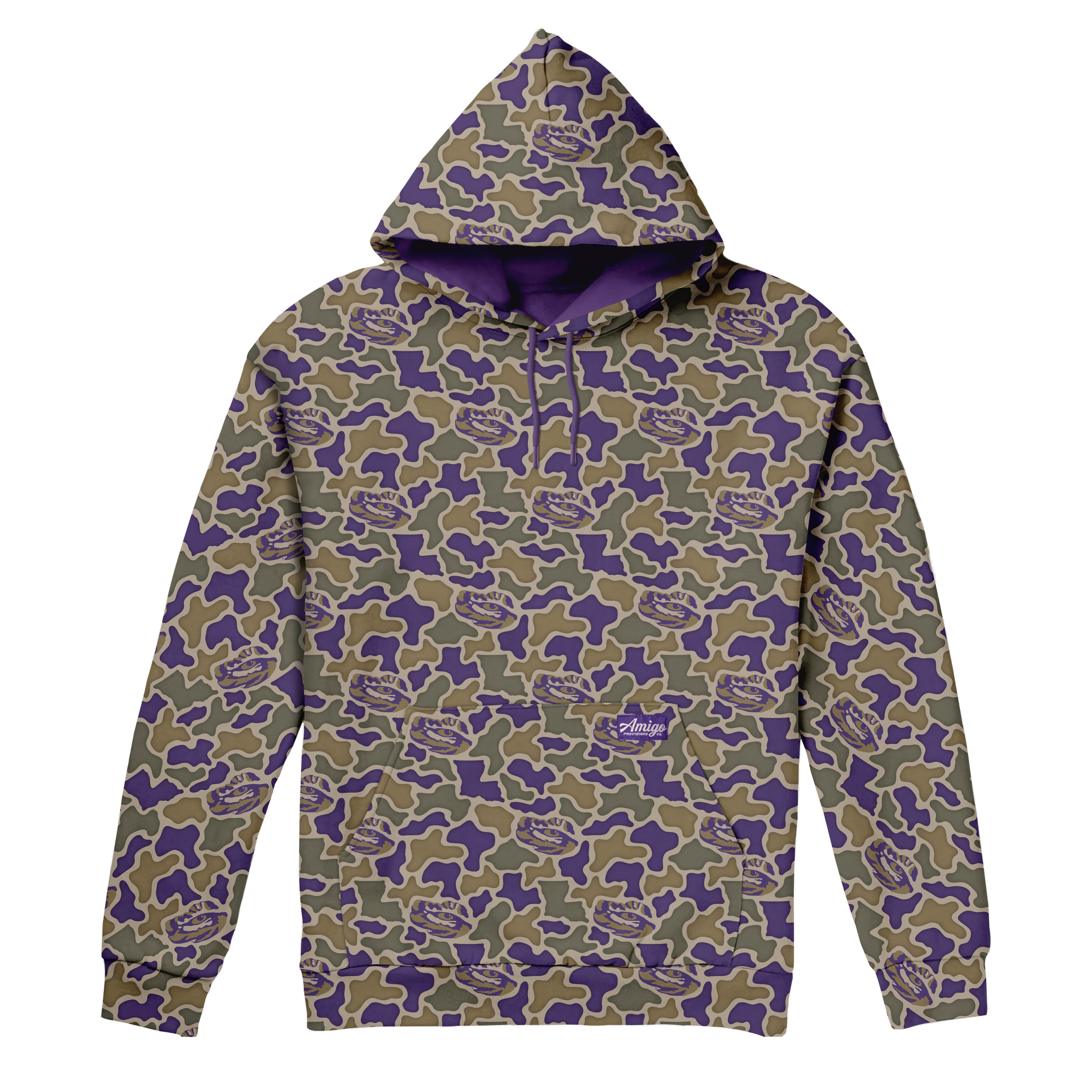 LSU Tigers Camo Cimarron Hoodie – Amigo Provisions Company