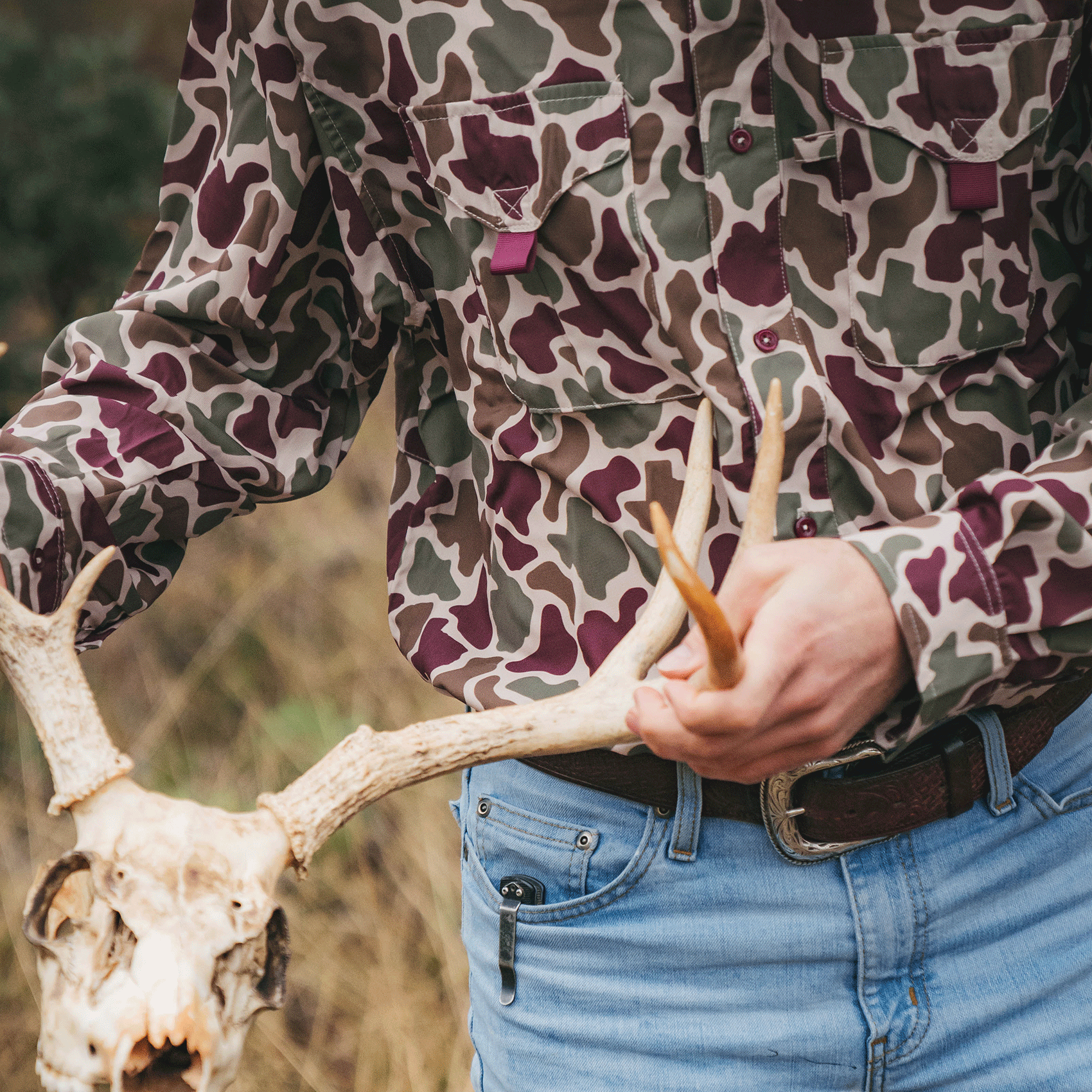 Aggie Camo - Frio Tech Long Sleeve - Amigo Provisions Company
